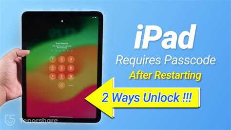 2 Easy Ways How To Unlock Ipad Requires Passcode After Restarting