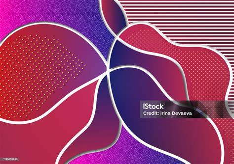 현대 기하학적 파형 패턴 배경 동적 유체 모양 추상적 인 색상 그라데이션 배경 패턴 모자이크 텍스처입니다 커버 디자인 포스터 전단지 책 디자인 3차원 형태에 대한 스톡 벡터