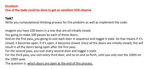 Solved Task1 Write Your Computational Thinking Process About