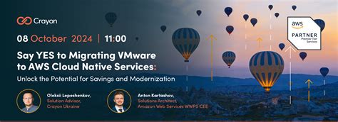 Webinar Say Yes To Migrating Vmware To Aws Cloud Native Services Unlock The Potential For