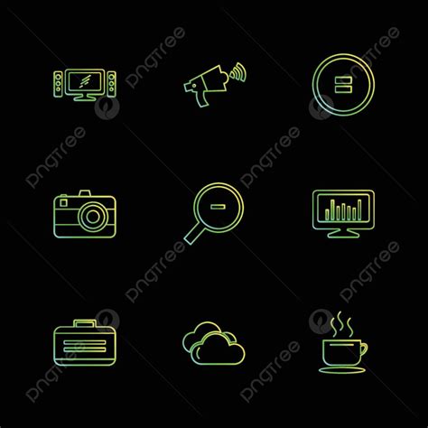 멀티미디어 카메라 사용자 인터페이스 여름 상호 작용 Png 일러스트 및 벡터 에 대한 무료 다운로드 Pngtree