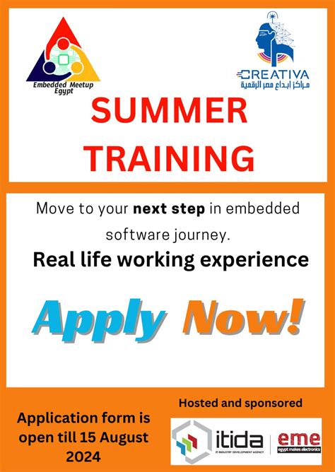 Embedded Meetup On Linkedin Embeddedsystems Training Summer2024