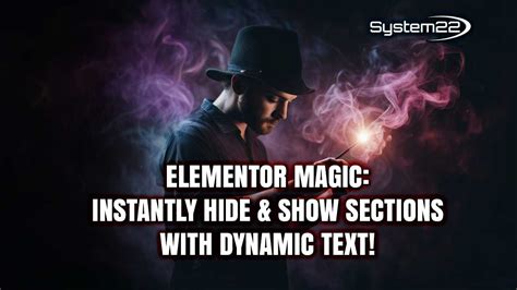 Elementor Magic Instantly Hide And Show Sections With Dynamic Text S22 Blog