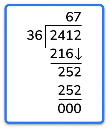 How To Teach Long Division Steps Standard Algorithm
