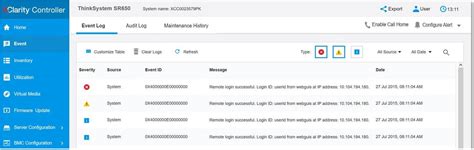 Event Logs Se450 Lenovo Docs