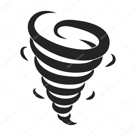 Tornado Clip Art Black And White
