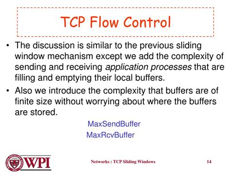 Ppt Tcp Sliding Windows Flow Control And Congestion Control Powerpoint Presentation Id3086409