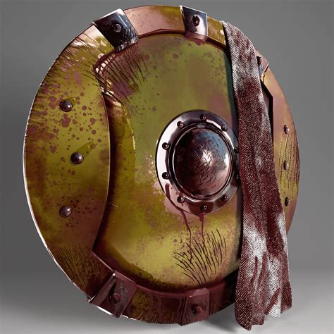 Lookdev Shield And Cloth Texture On Behance