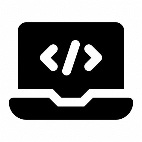 Coding Programming Development Code Laptop Icon Download On Iconfinder