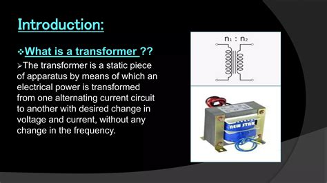 What Is A Transformer PPT