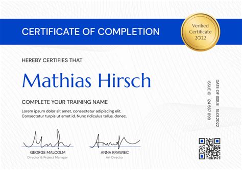 Free Certificate Templates Certifier