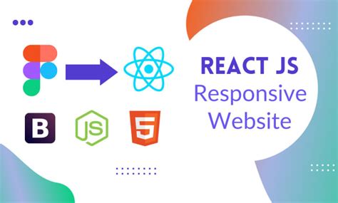 convert xd psd figma to react bootstrap responsive website by faizan