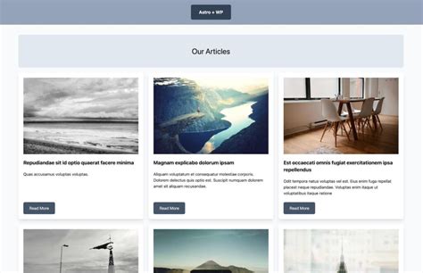 Headless Wordpress With Astro Build A Simple Blog From Scratch With Tailwind Css Full Stack