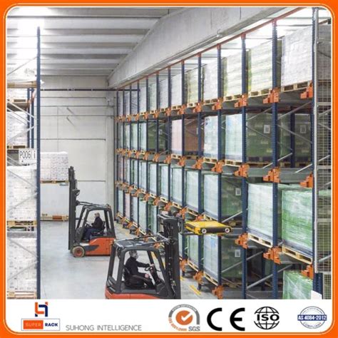 China Automated Retrieval Stacker Crane Warehouse Storage Shelves Radio
