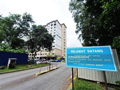 Pangsapuri Seri Nipah Apartment 3 Bedrooms For Sale In Usj Selangor