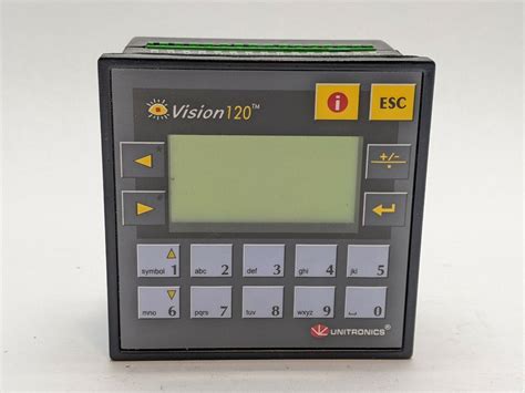 unitronics v120 22 t1 programmable logic controller vision 120