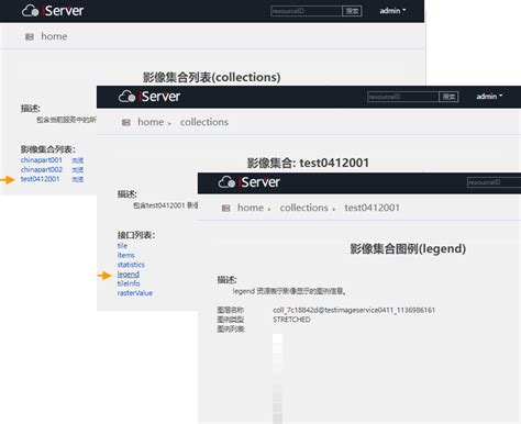 查看影像图例