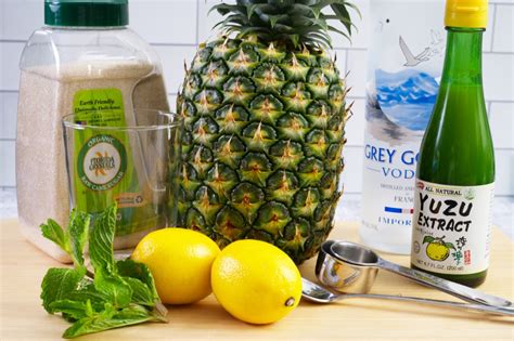 Pineapple Yuzu Lemonade At Caleb Bateson Blog