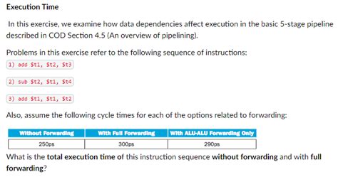 Solved Execution Time In This Exercise We Examine How Data Chegg