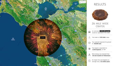 Try This Fun Asteroid Impact Simulator And Visualize Earths