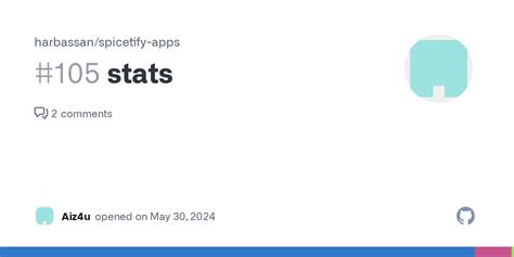 stats · issue 105 · harbassan spicetify apps · github