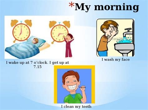 Проект мой выходной день на английском языке 4 класс