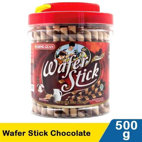Jual Khong Guan Wafer Stick Chocolate 500g 500gr 500 Gram Biskuit