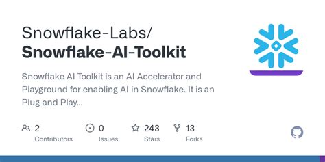 Github Snowflake Labssnowflake Ai Toolkit Snowflake Ai Toolkit Is