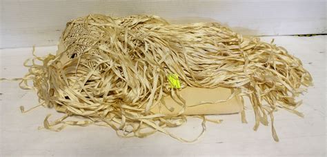 Vintage Long Tassled Table Cloth