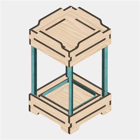 Small Stackable Display Case Memorabilia Or Miniature Toy Display Glowforge Shop