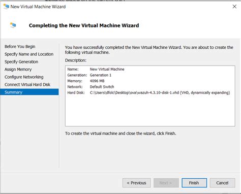 Create Hyper V Appliance From Ova · Issue 1977 · Wazuhwazuh Packages · Github