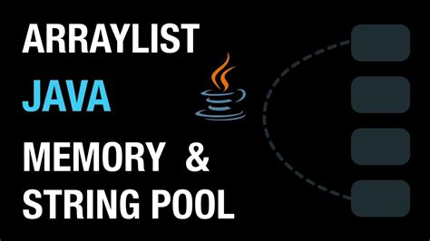 7 Java Arraylist Stack Memory Heap Space String Pool Youtube