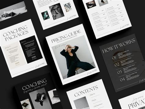 Services Pricing Template Pricing Guide Coach Pricing Etsy