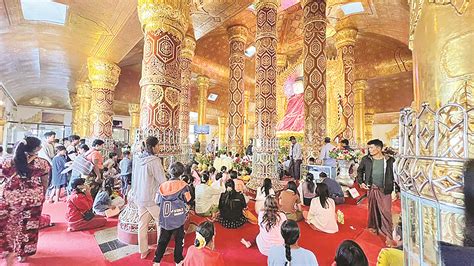 ဝါဆိုလပြည့်နေ့ ဓမ္မစကြာအခါတော်နေ့ တွင် တိုင်းဒေသကြီးနှင့်ပြည်နယ်အသီးသီးရှိ ဘုရား၊ စေတီပုထိုးမ