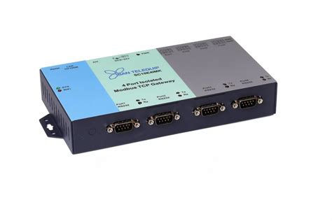 Industrial Modbus Tcp Terminal Server Sc10e08am S 8 Port Secured Modbus Tcp Terminal Server