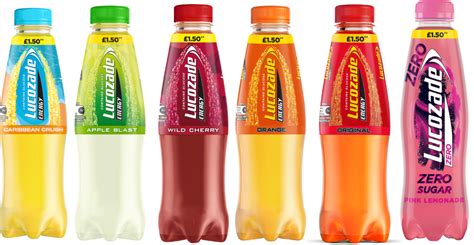 Lucozade Energy To Move 380ml Single Skus To 500ml In Gb Including Launch Of New 500ml Pmp That