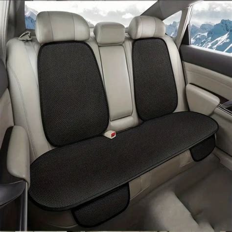 자동차 시트 커버 뒷좌석 보호대 자동차 좌석 매트 자동 인테리어 범용 통기성 자동차 뒷좌석 쿠션 Temu Korea