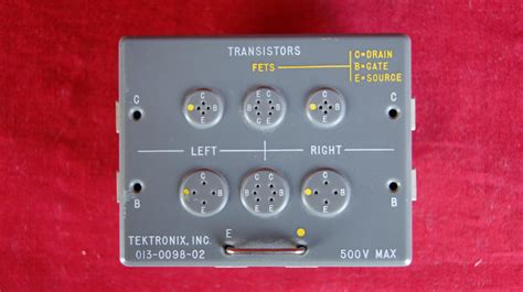 013 0098 02 Tektronix Curve Tracer Transistor Adapter Alltest Instruments