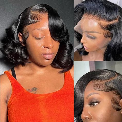 Body Wave 13x6 Hd Lace Front Wigs Human Hair 200 Density