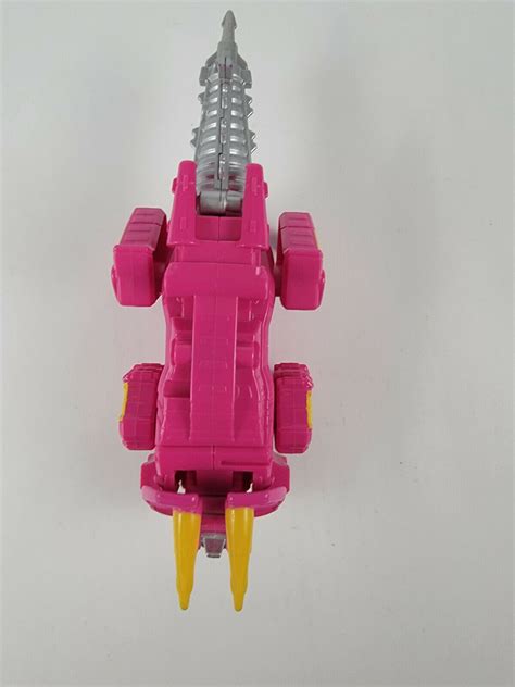 Power Rangers Dino Charge Megazord Pink Triceratops Zord Bandai 2015