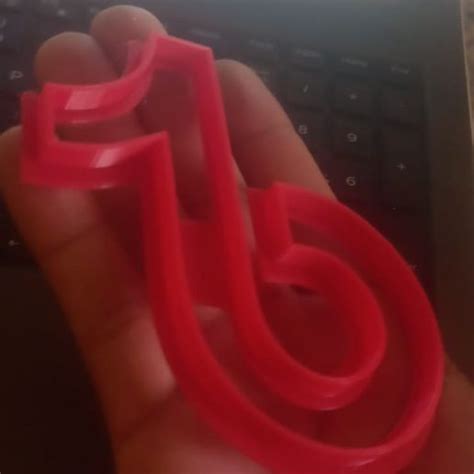 Stl File Cookie Cutter Tik Tok Tik Tok Cutter 🍪 ・3d Printing Idea To