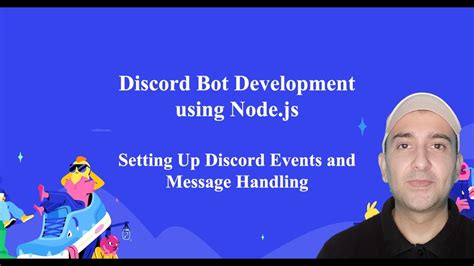 2 How To Make Discord Bot Setting Up Discord Events And Message