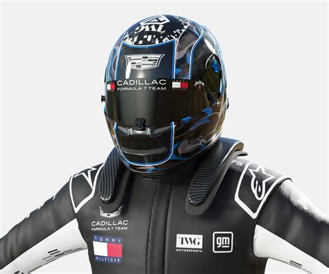 F1 Cadillac Team Racing Suit 2026 3d Model By Cactus3d