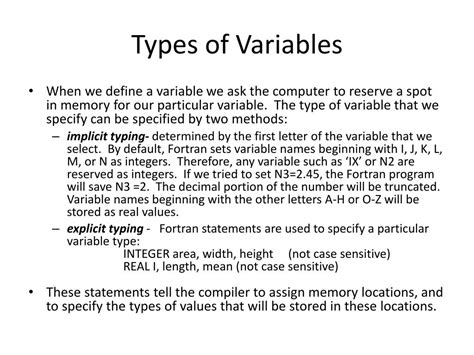 Ppt Fortran 1 Basics Powerpoint Presentation Free Download Id2480637