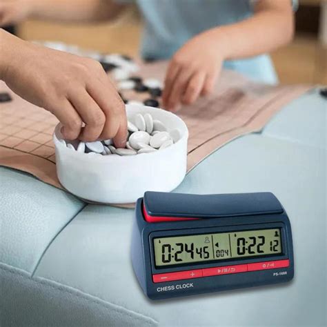 Lovely Homes Digital Chess Timer Digital Chess Clock Delay Function For Each Step Chess Clock