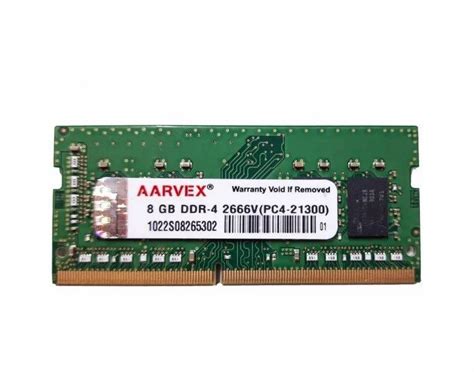 Aarvex Laptop Ram 8gb Ddr4 2666 Mhz At ₹ 2499piece Gopalpura Bypass