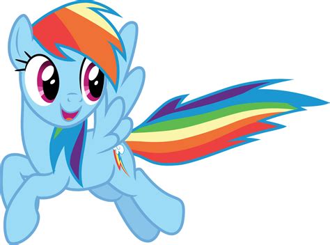 Happy Flying Rainbow Dash By Cloudyglow On Deviantart