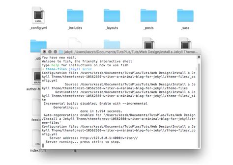 How To Set Up A Jekyll Theme Envato Tuts