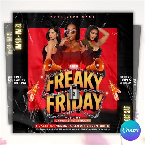 Freaky Friday Poster Ideas