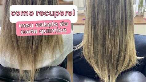 Como Recuperei Meu Cabelo Do Corte QuÍmico Dicas